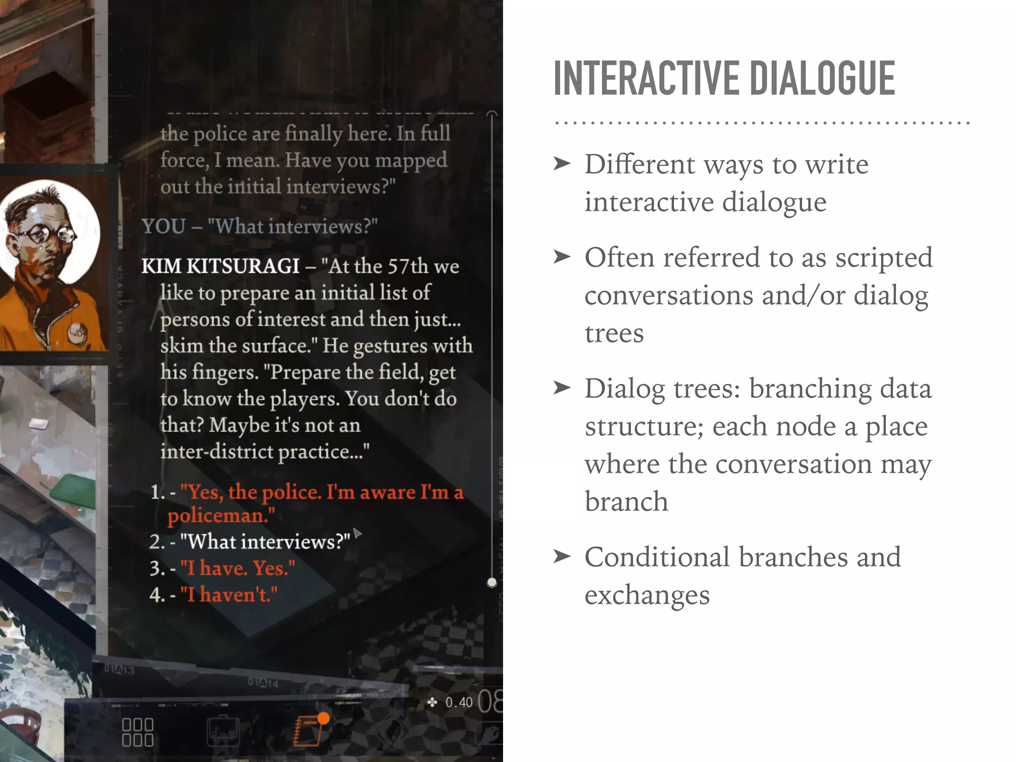 Dialogue in Games | PDF | Roleplaying Games | Games and Puzzles
