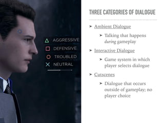 Dialogue in Games | PDF | Roleplaying Games | Games and Puzzles