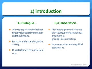 Dialogue and deliberation | PPTX