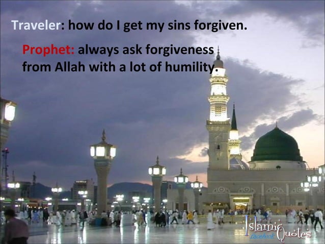 Dialogue between a traveler and the prophet muhammad (saw) | PPS ...