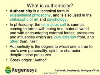 Authentic Leadership | PPT
