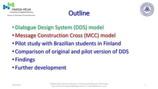 Dialogue design system to share information and construct knowledge | PPT