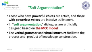 Dialogue design system to share information and construct knowledge | PPT