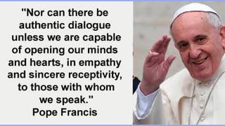 Authentic Dialogue, topic in the subject ntroduction to Philosophy of ...