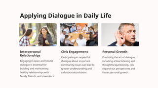 THE IMPORTANCE OF DIALOGUE IN DAILY LIFE-- Fr SARATH THOMAS (SEBASTIAN ...