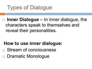 Dialogue jasmin report | PPTX | Poetry | Books and Literature