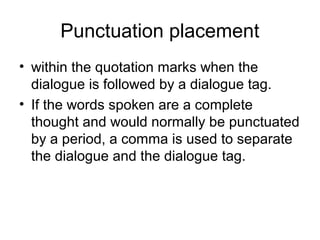 Dialogue lecture ppt | PPT