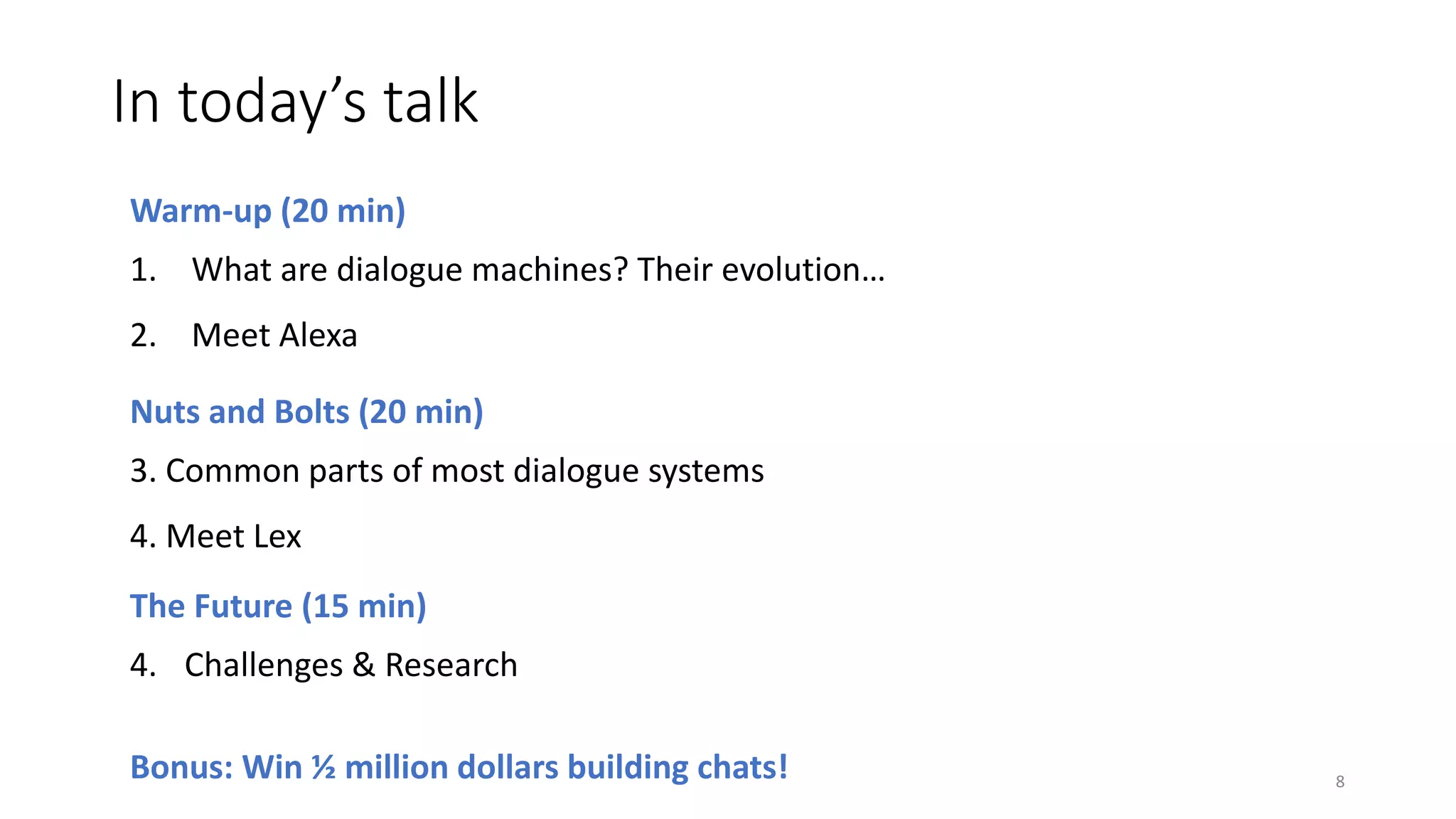 A Bird Eye View of Dialogue Machines | PPTX | Home Entertainment ...
