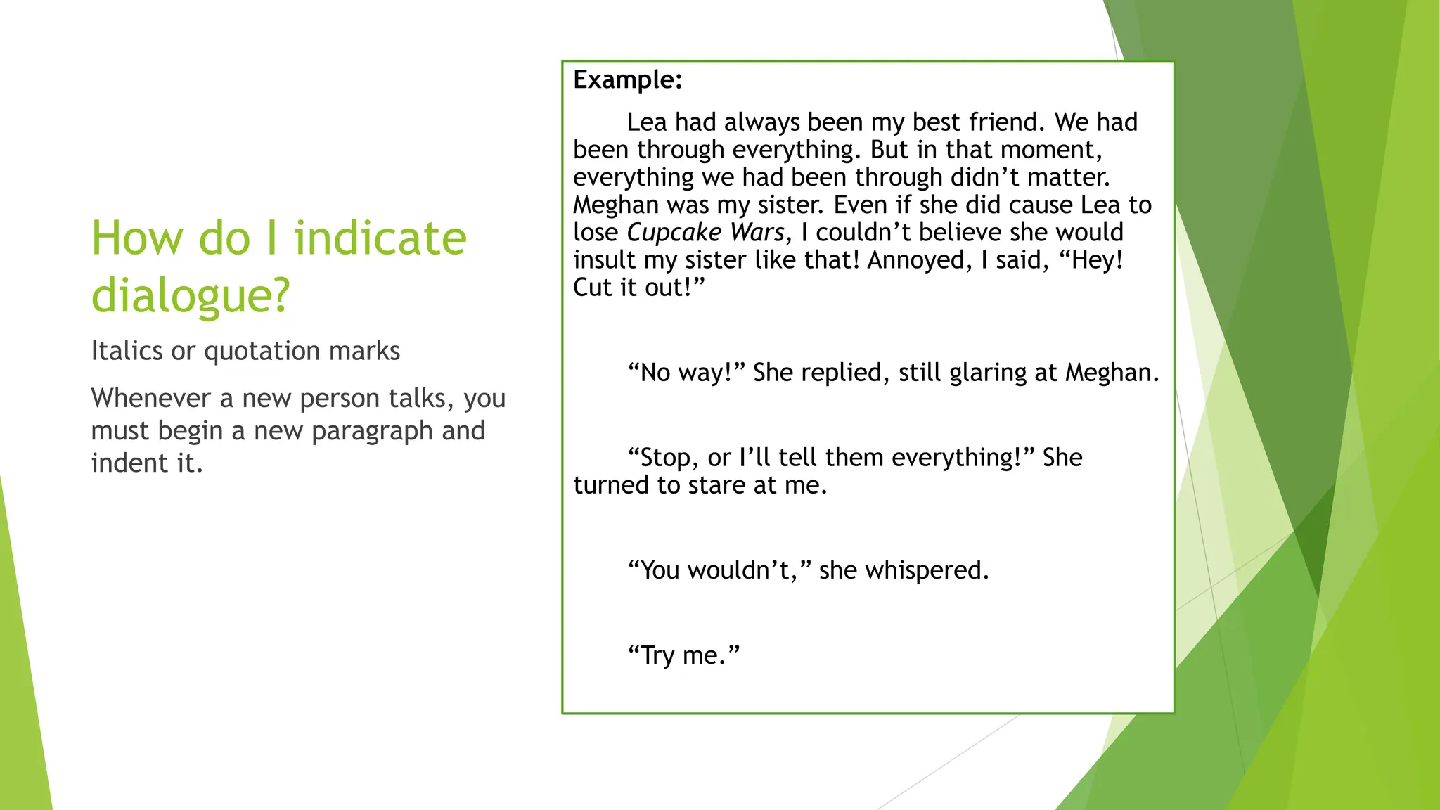 dialogue mini lesson for English communication | PPT
