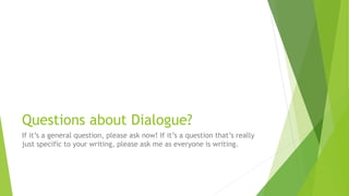 dialogue mini lesson for English communication | PPTX