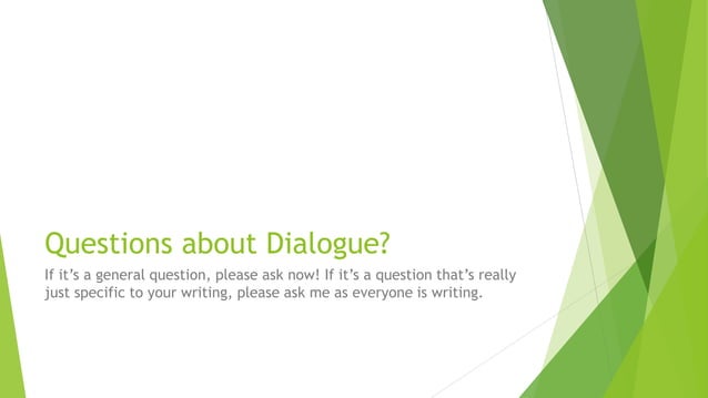 dialogue mini lesson for English communication | PPT