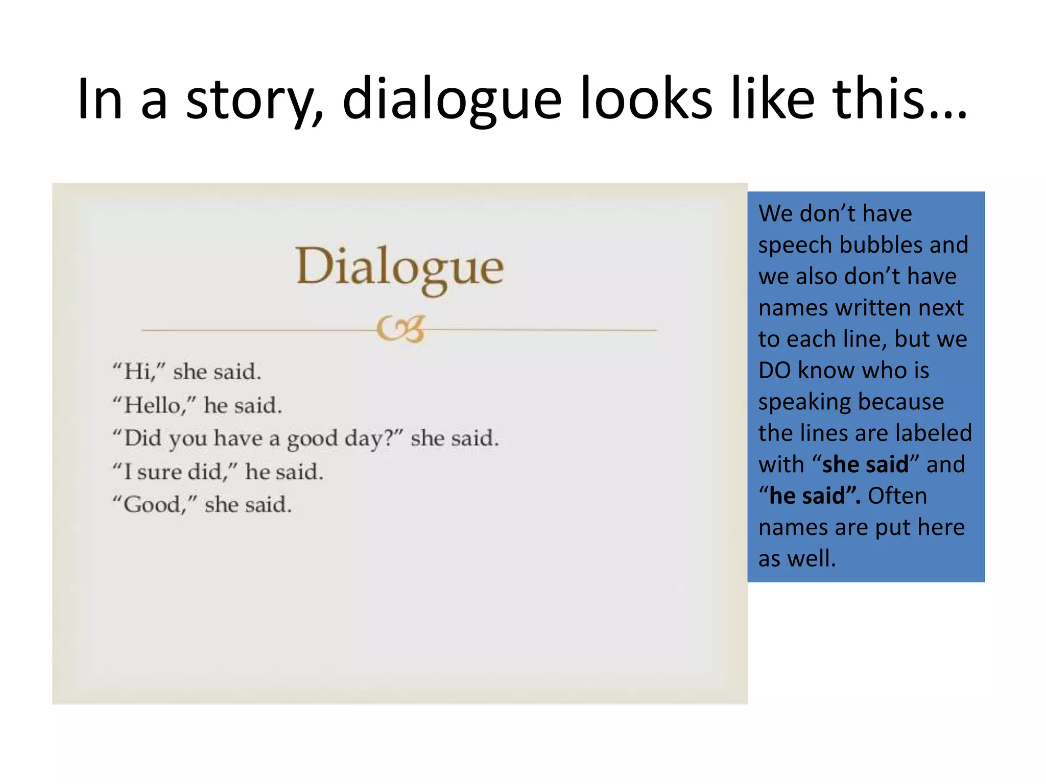 What is Dialogue? | PPSX