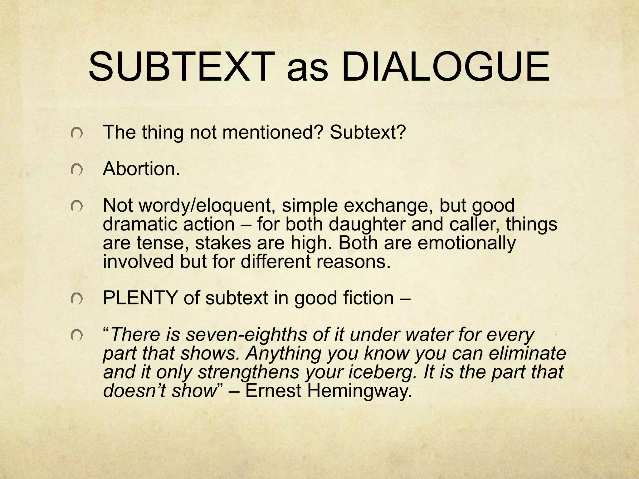 CREATIVE WRITING: Dialogue ppt | PPTX