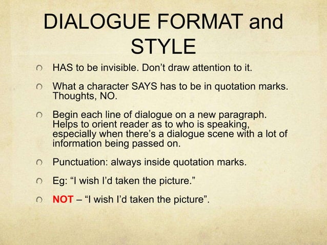 CREATIVE WRITING: Dialogue ppt | PPTX | Genres