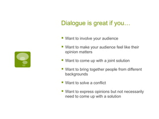 Dialogue | PPTX | Family and Relationships