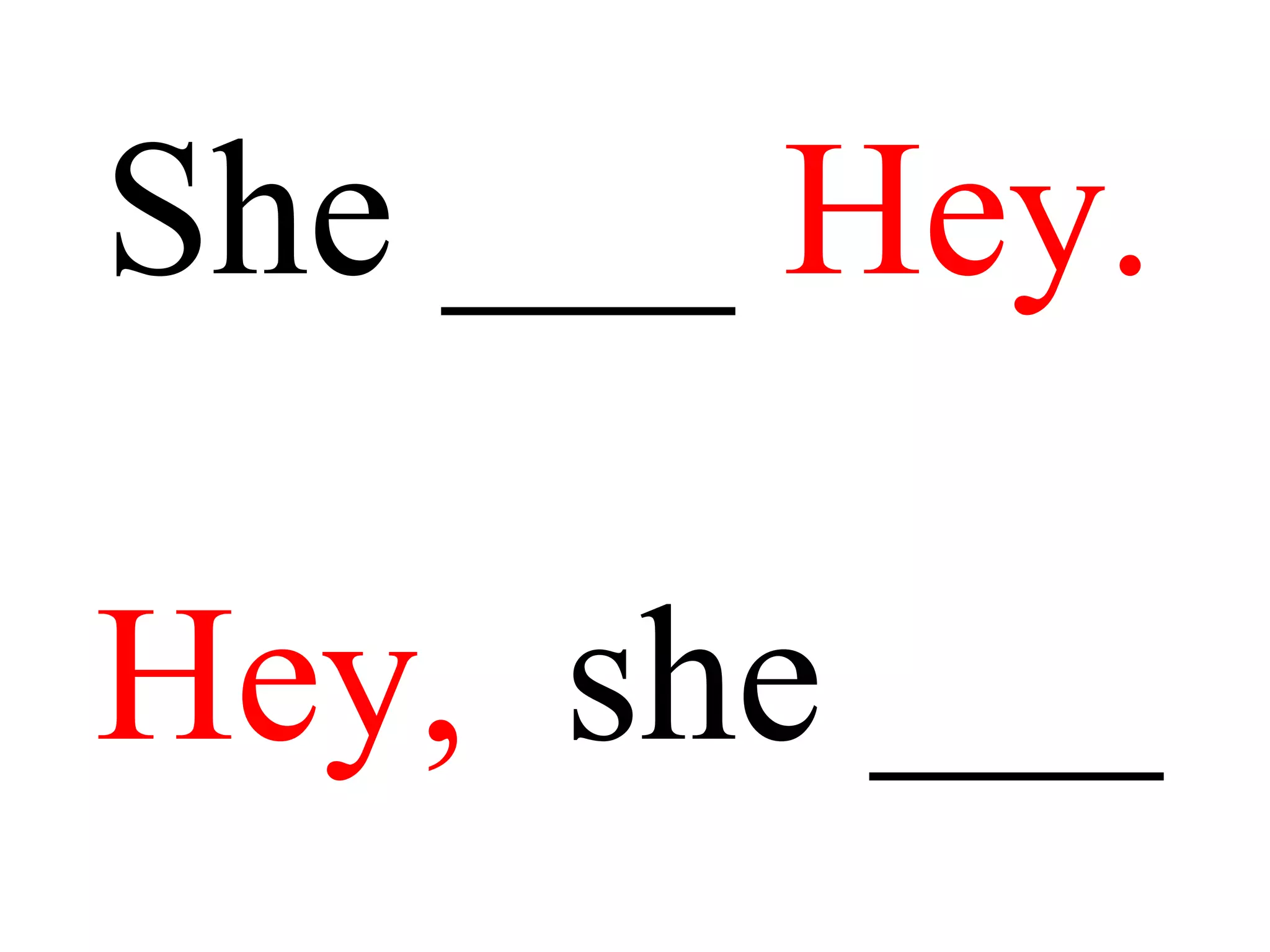 Dialogue punctuation practice (whiteboards) | PPT