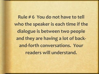 Dialogue Rules! | PPT