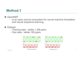 Dialogue system② | PPT