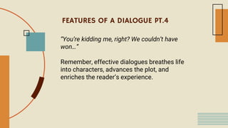 Dialogue Writing - Year 10.pptx IGCSE CAMBRIDGE | PPTX