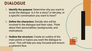 Dialogue Writing - Year 10.pptx IGCSE CAMBRIDGE | PPTX