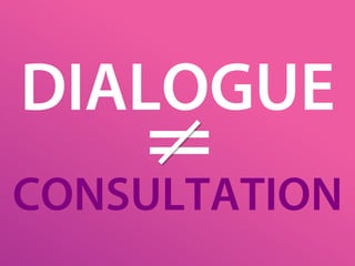 Dialogue and digilogue, suggesttions for internal communications ...