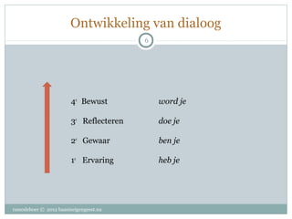 Dialoog, Van Inhoud naar Proces in het Verstaan van de Ander | PPT