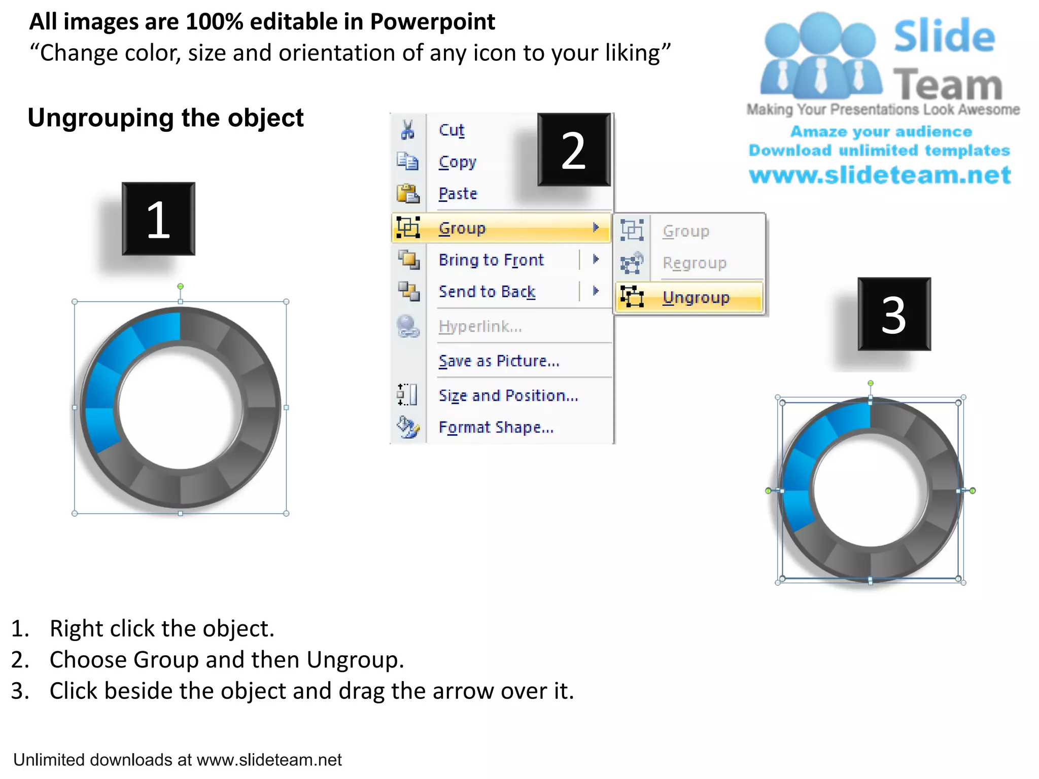 Dial timeline display misc power point slides and ppt diagram templates ...