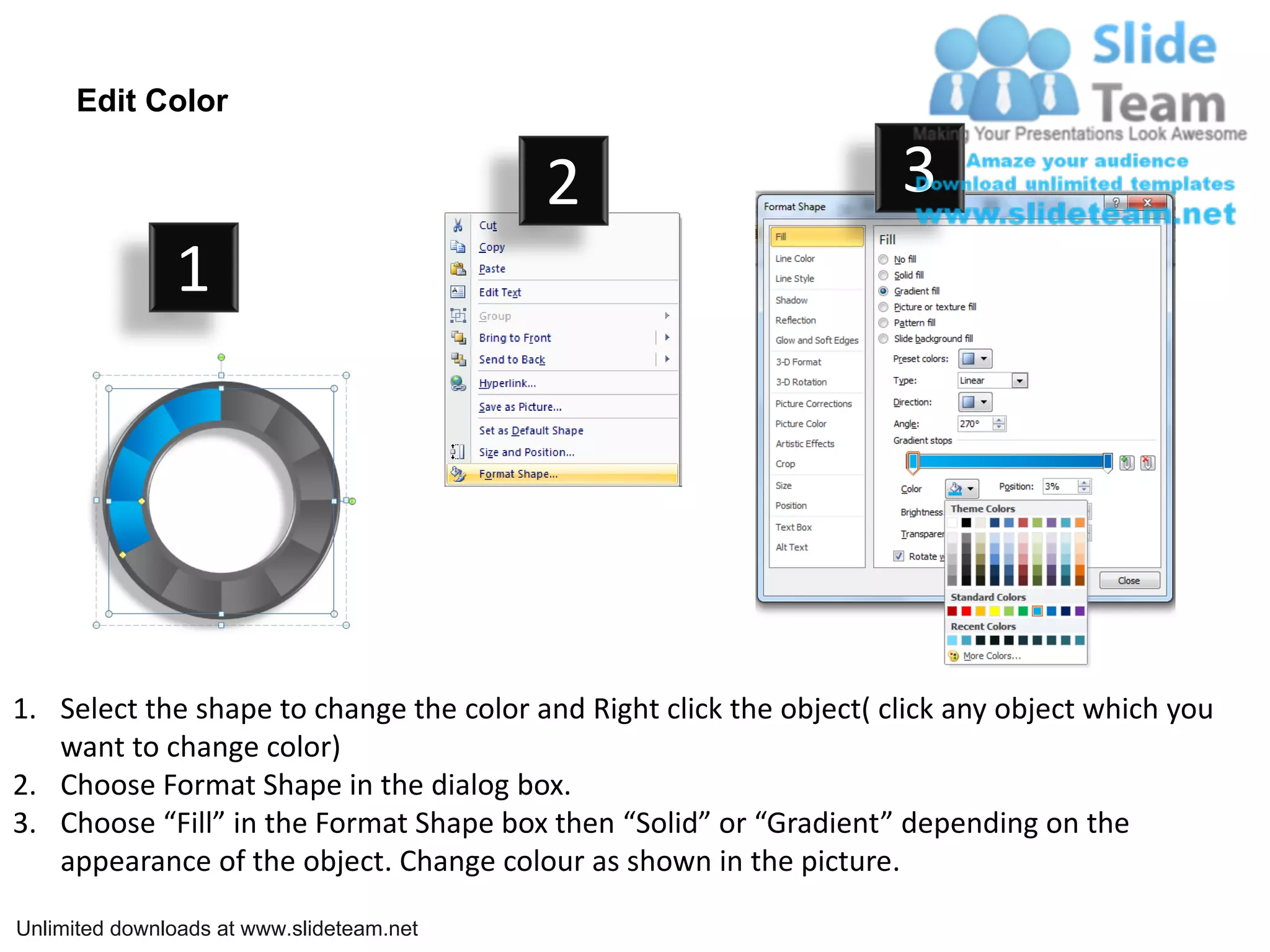 Dial timeline display misc power point slides and ppt diagram templates ...