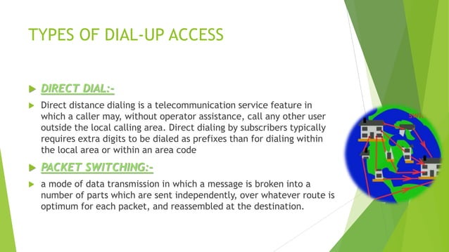 Dial up security | PPTX | Internet | Computing