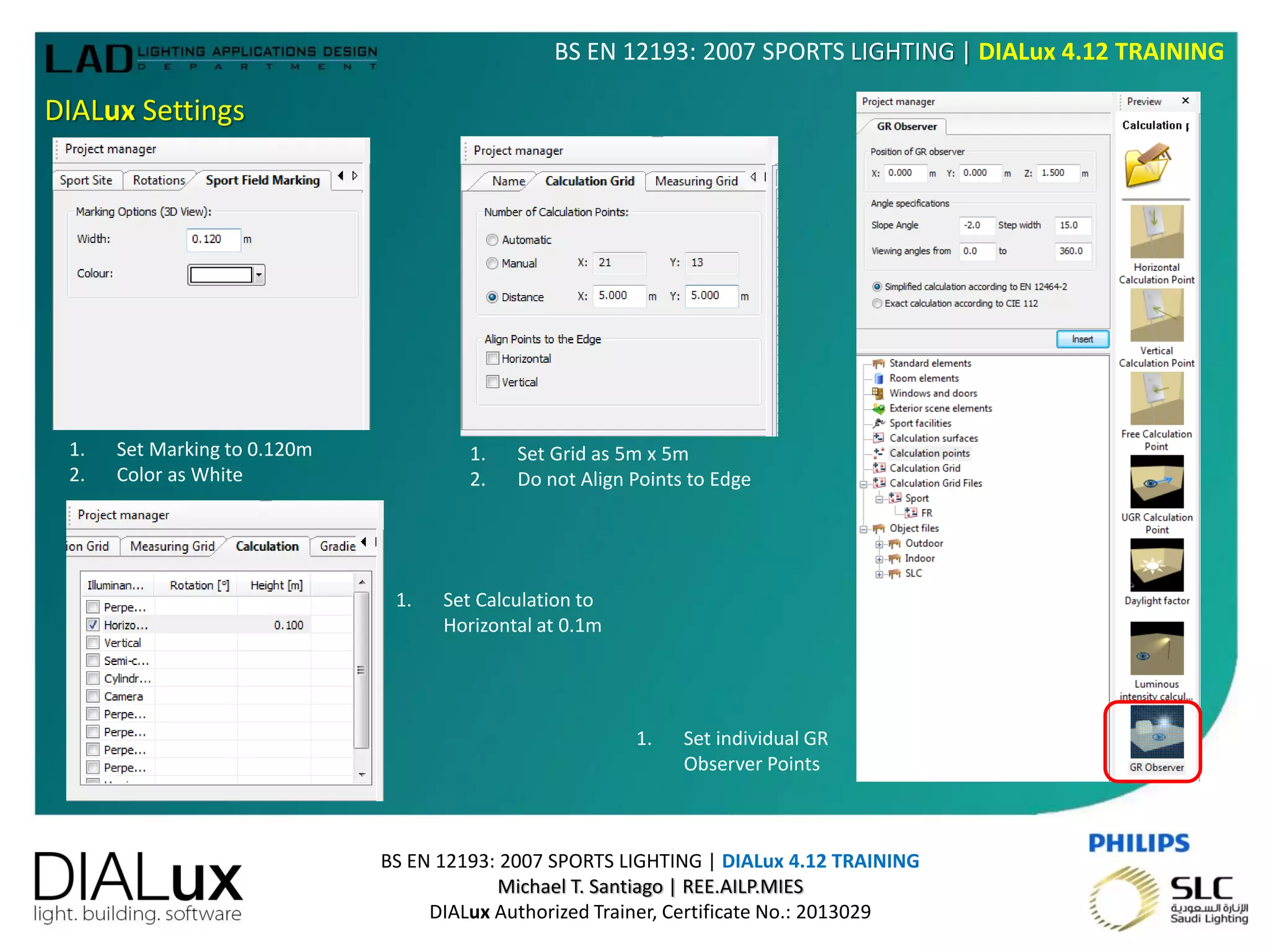 DIALux 4 | Sports Lighting | PDF
