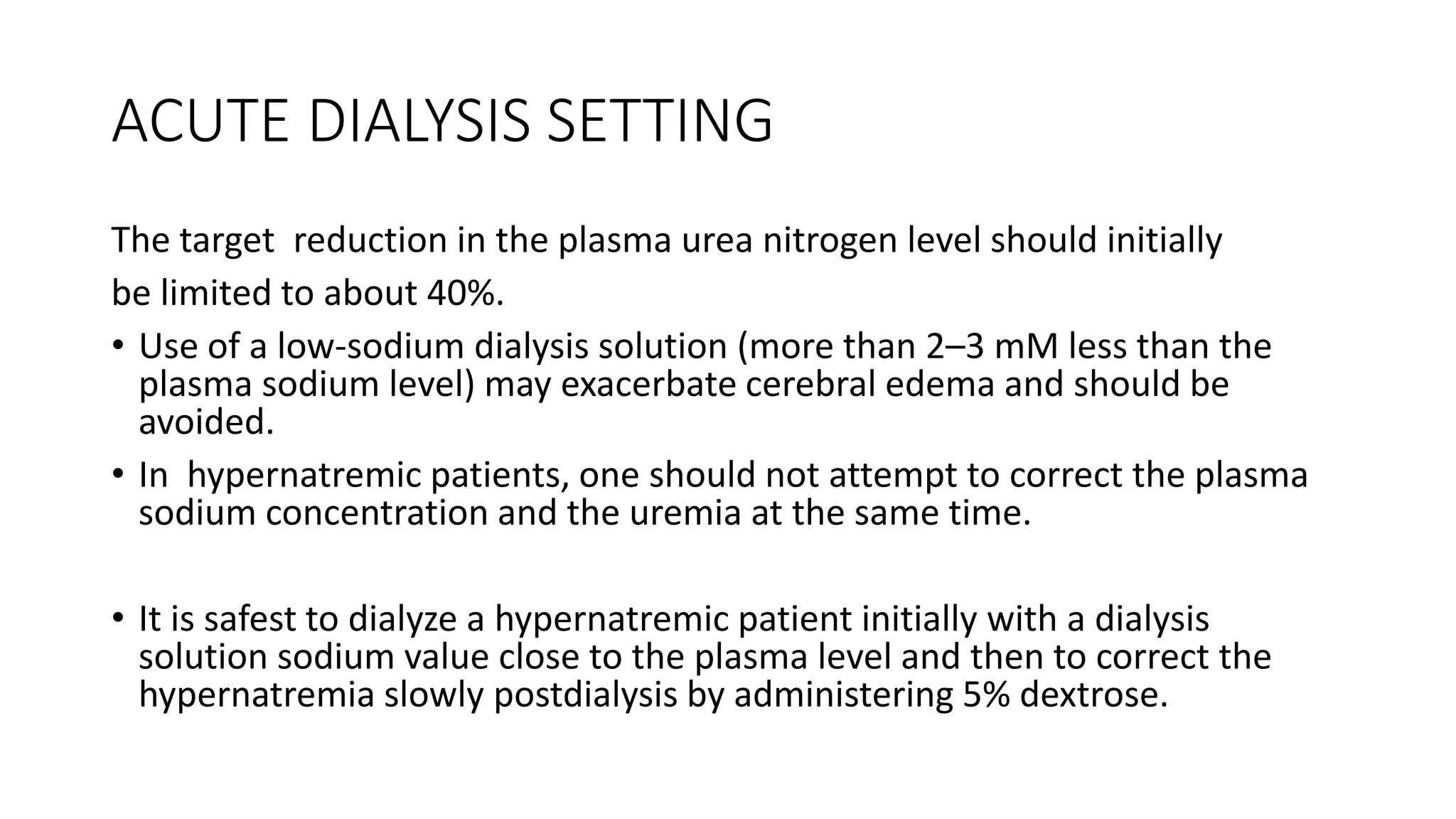 Dialyisis disequilibrium syndrome | PPTX
