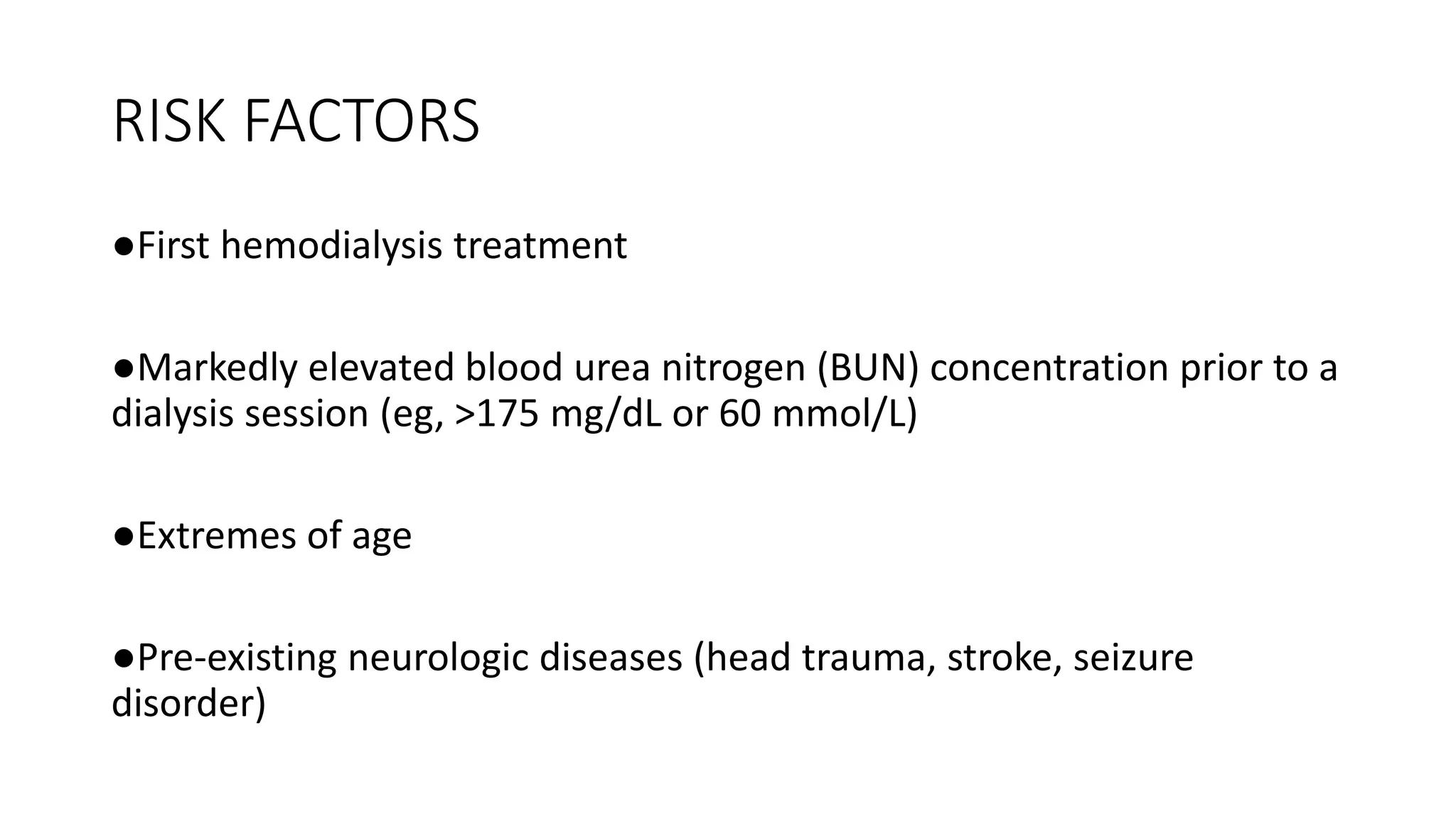 Dialyisis disequilibrium syndrome | PPTX