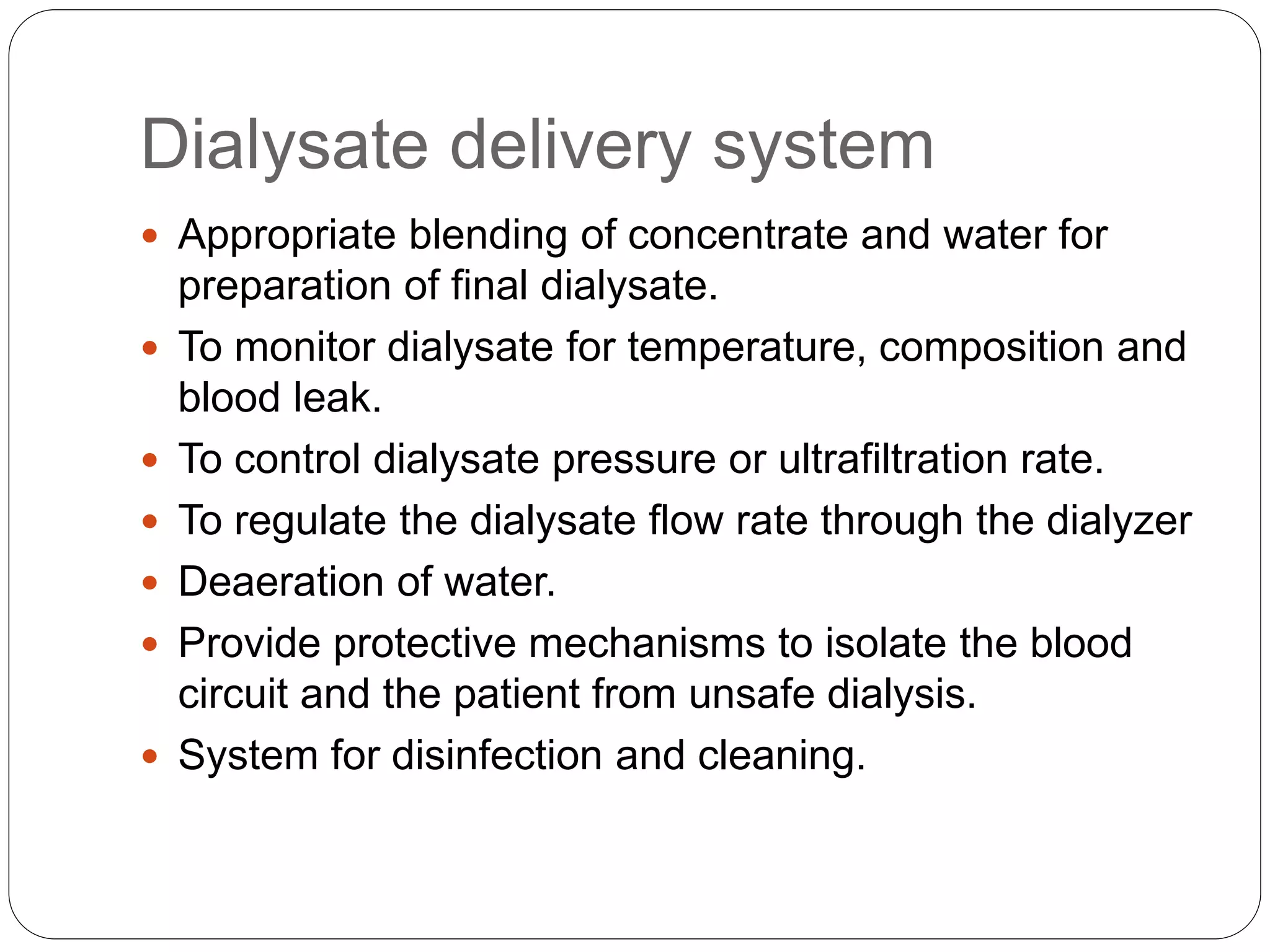 Dialysate | PPTX