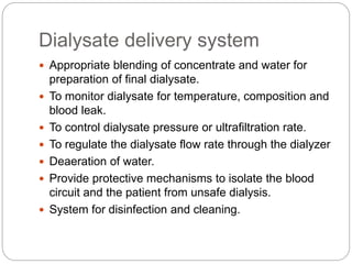 Dialysate | PPT