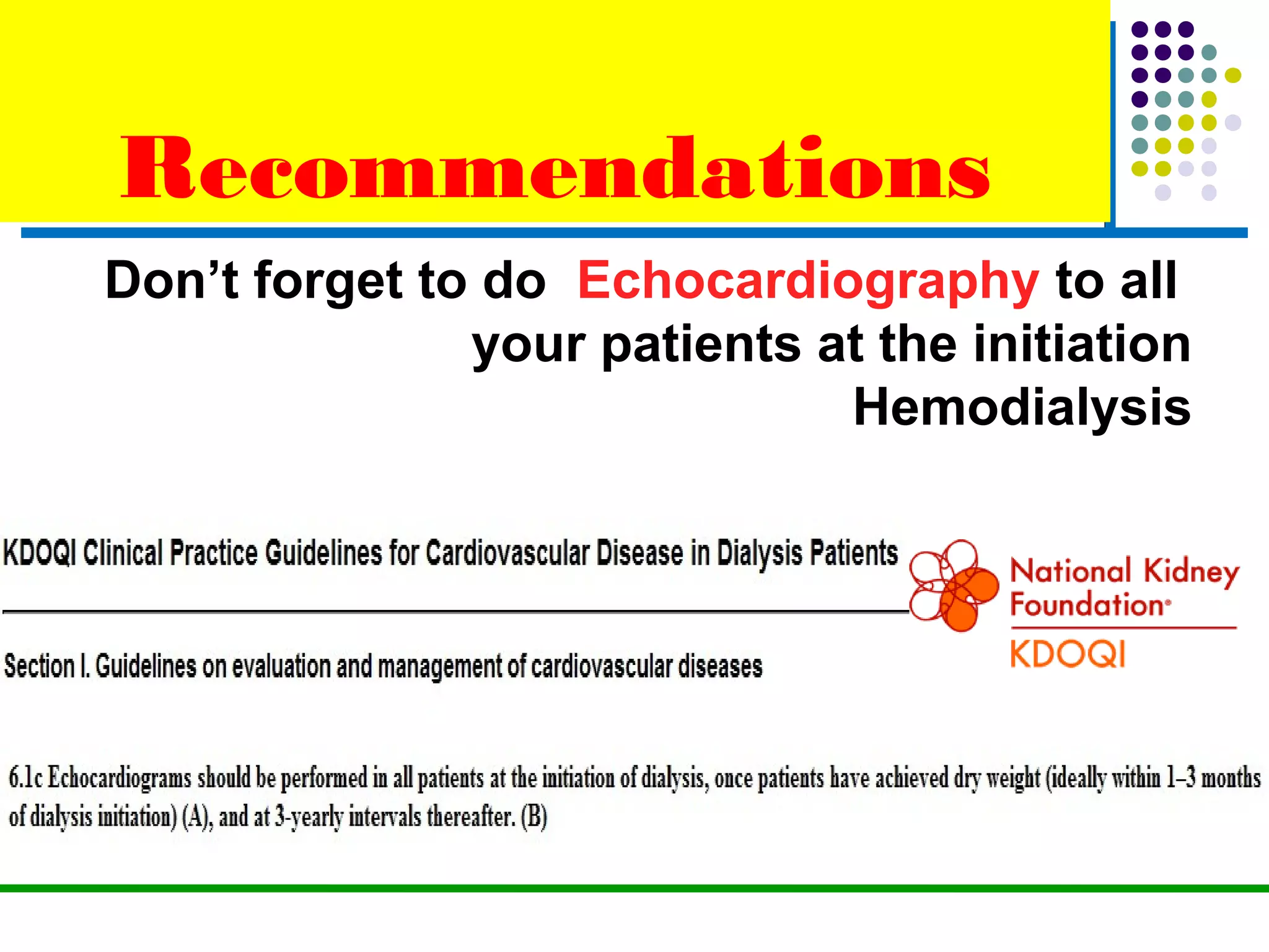 Dialysate Calcium Concentartions and CKD MBD Dr. Karem Salem | PPT
