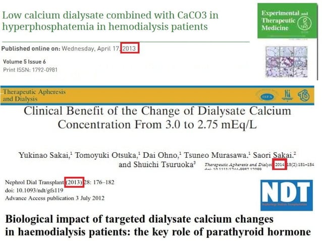 Dialysate Calcium Concentartions and CKD MBD Dr. Karem Salem | PPT ...