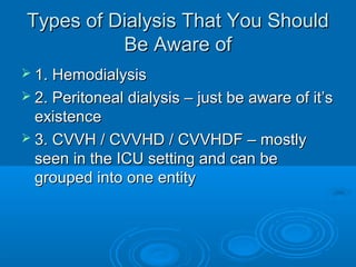 Dialysis | PPT