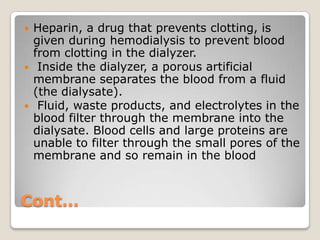 Dialysis | PPTX