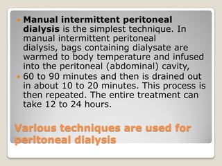 Dialysis | PPTX
