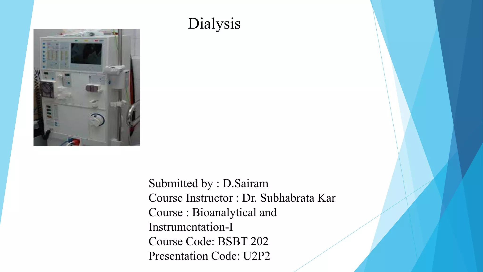 Dialysis | PPTX