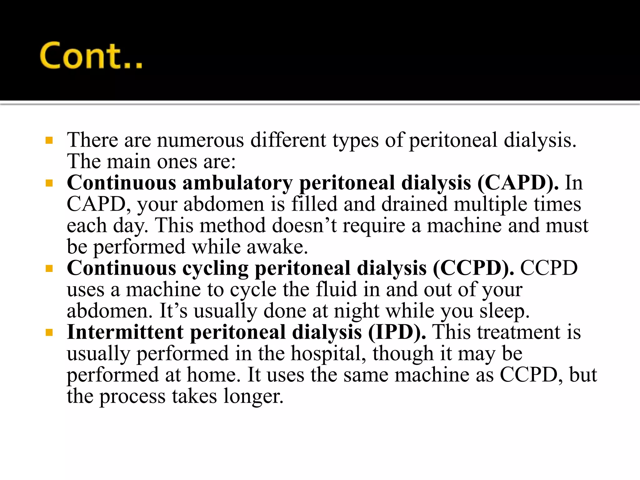 Dialysis | PPTX