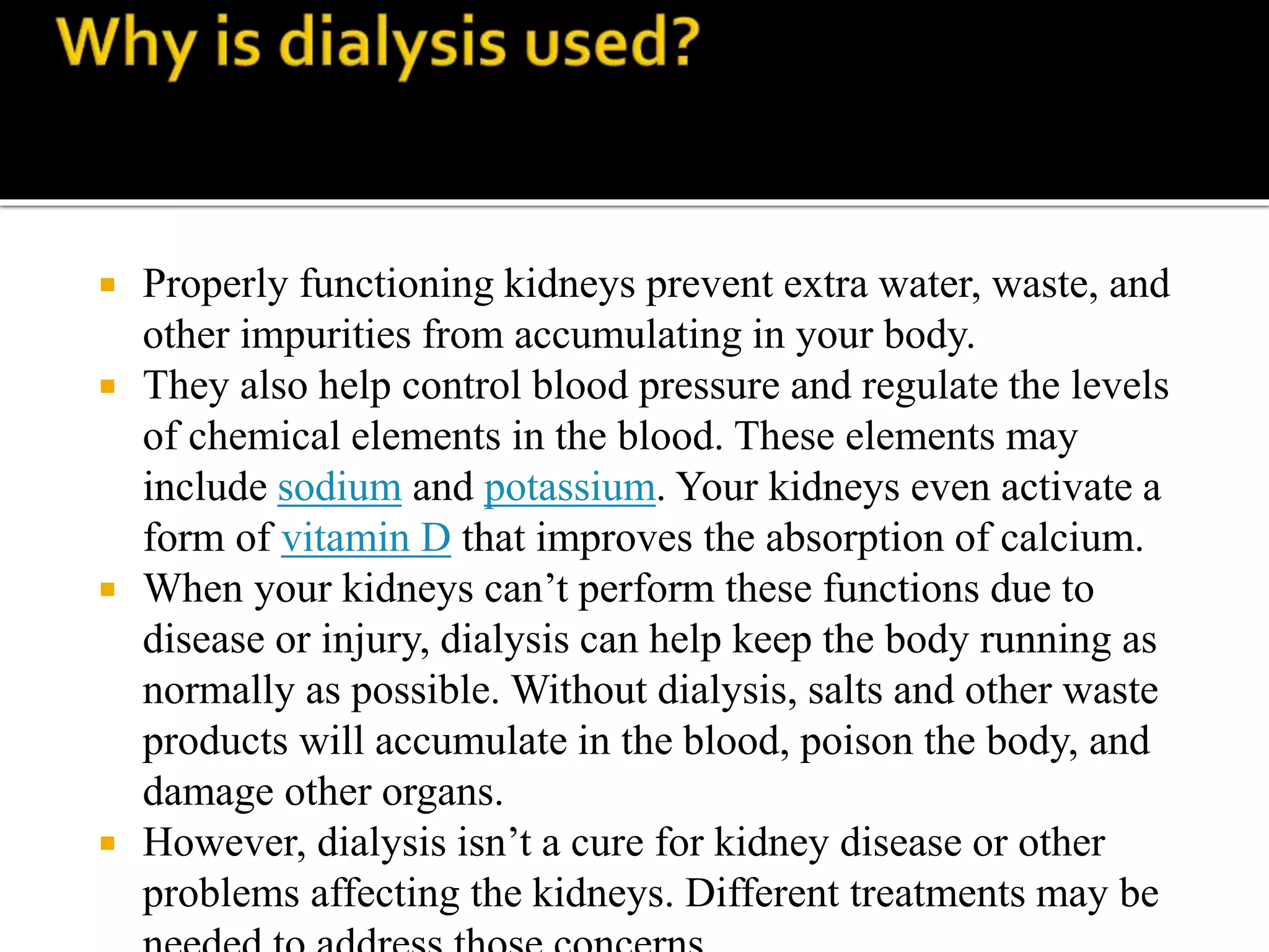 Dialysis | PPTX