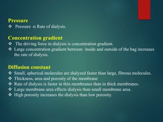 Dialysis | PPTX