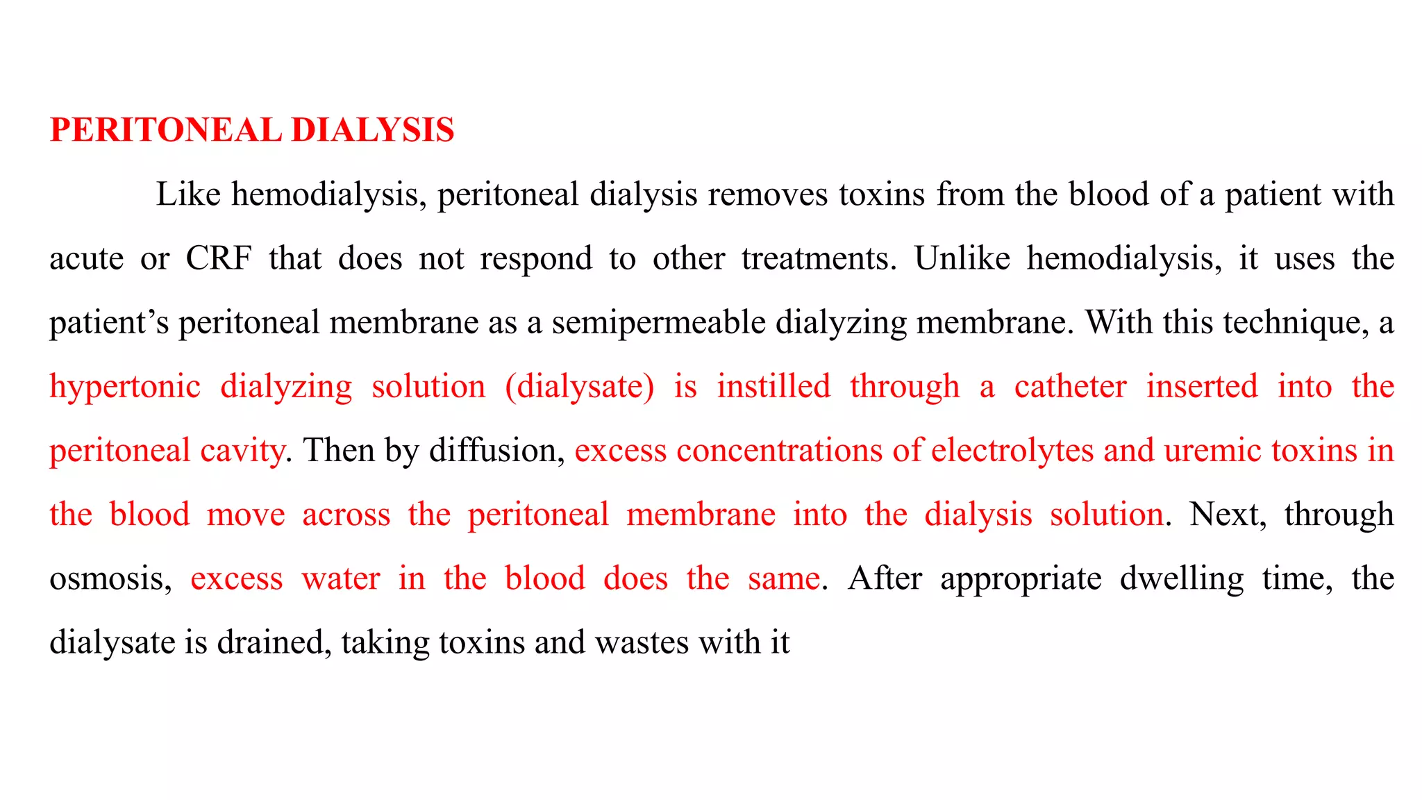 Dialysis | PPTX