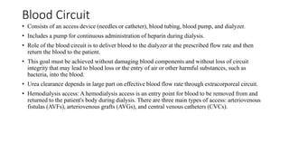 dialysis.pptx | First Aid | Injuries