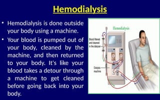 Dialysis power point presentation, including types of presentation | PPTX