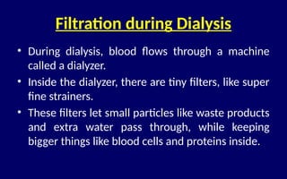 Dialysis power point presentation, including types of presentation | PPTX