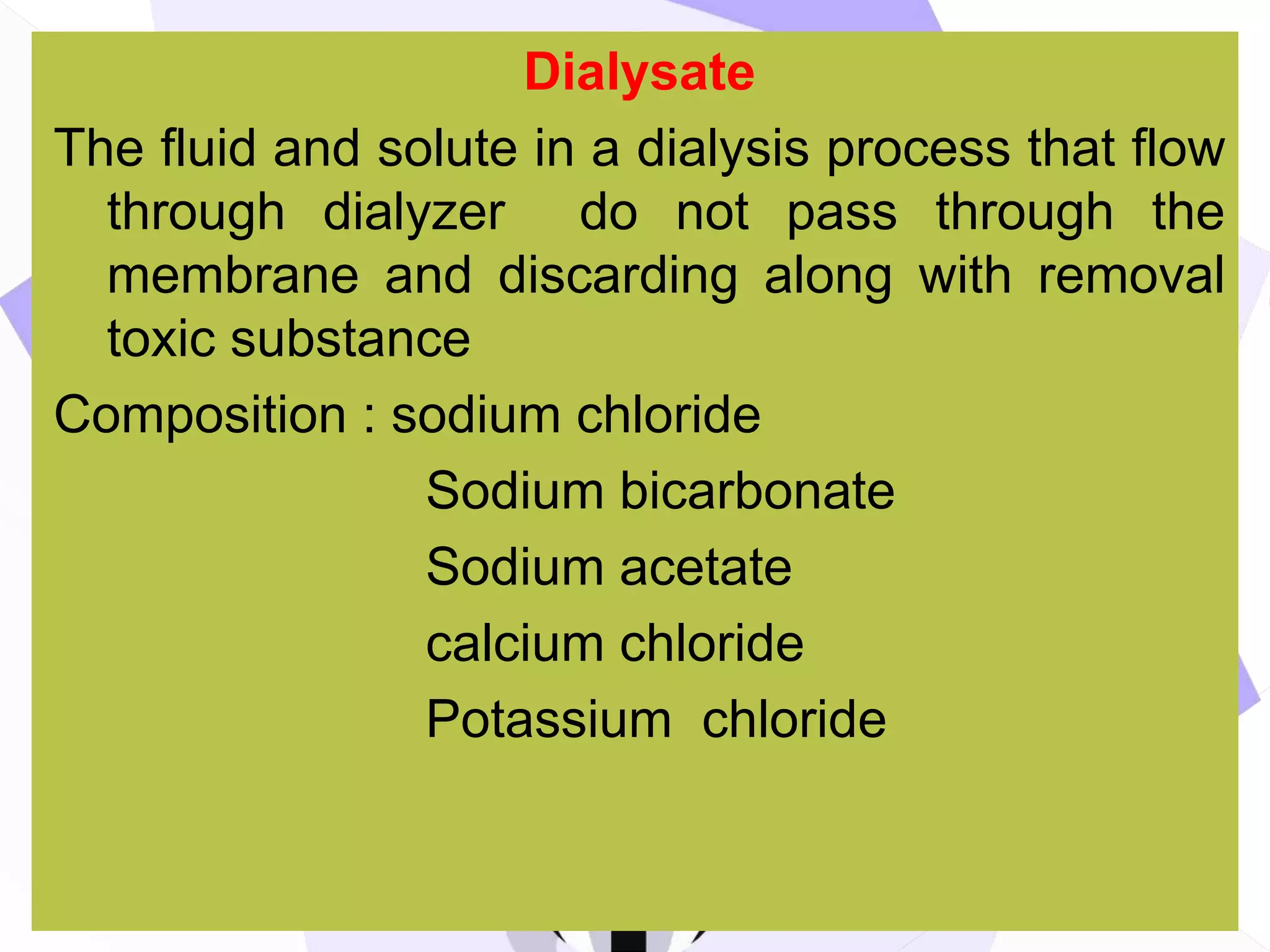 Dialysis and Renal transplantation | PPTX