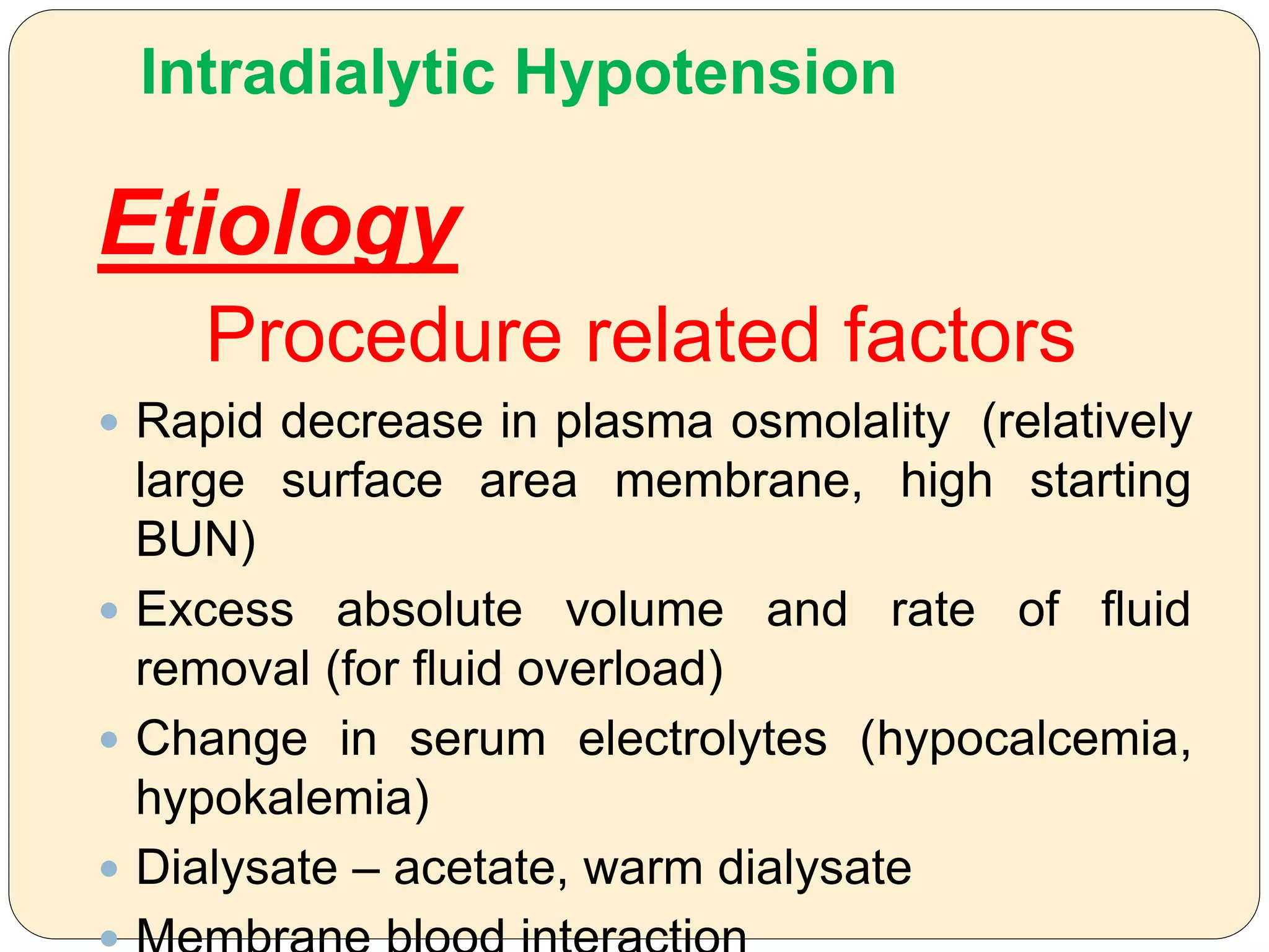 Dialysis complications dr A elbeally | PPTX