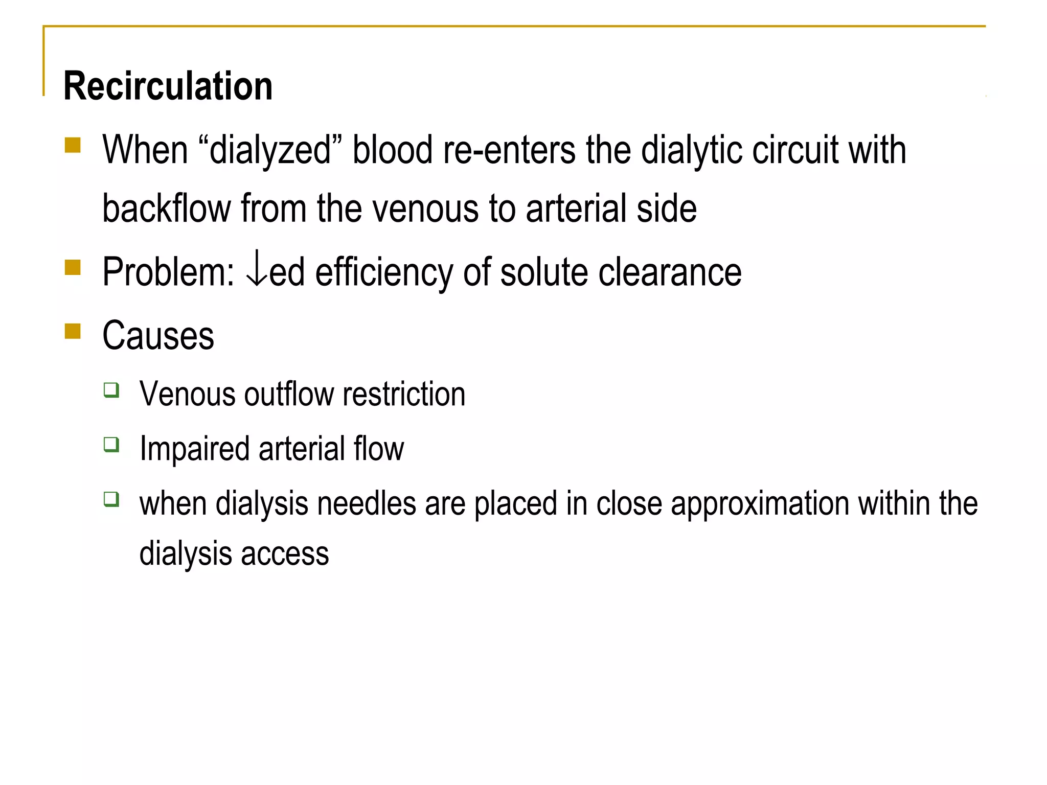 Dialysis dose prescription (the basics) dr ujjawal | PPT